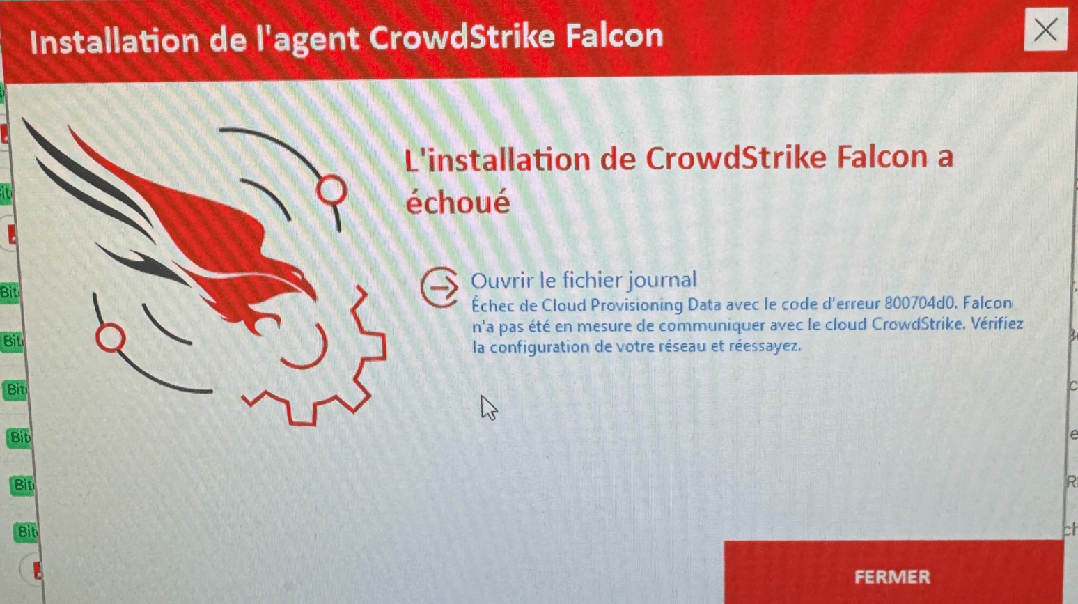 Errores comunes durante el despliegue del EDR de CrowdStrike